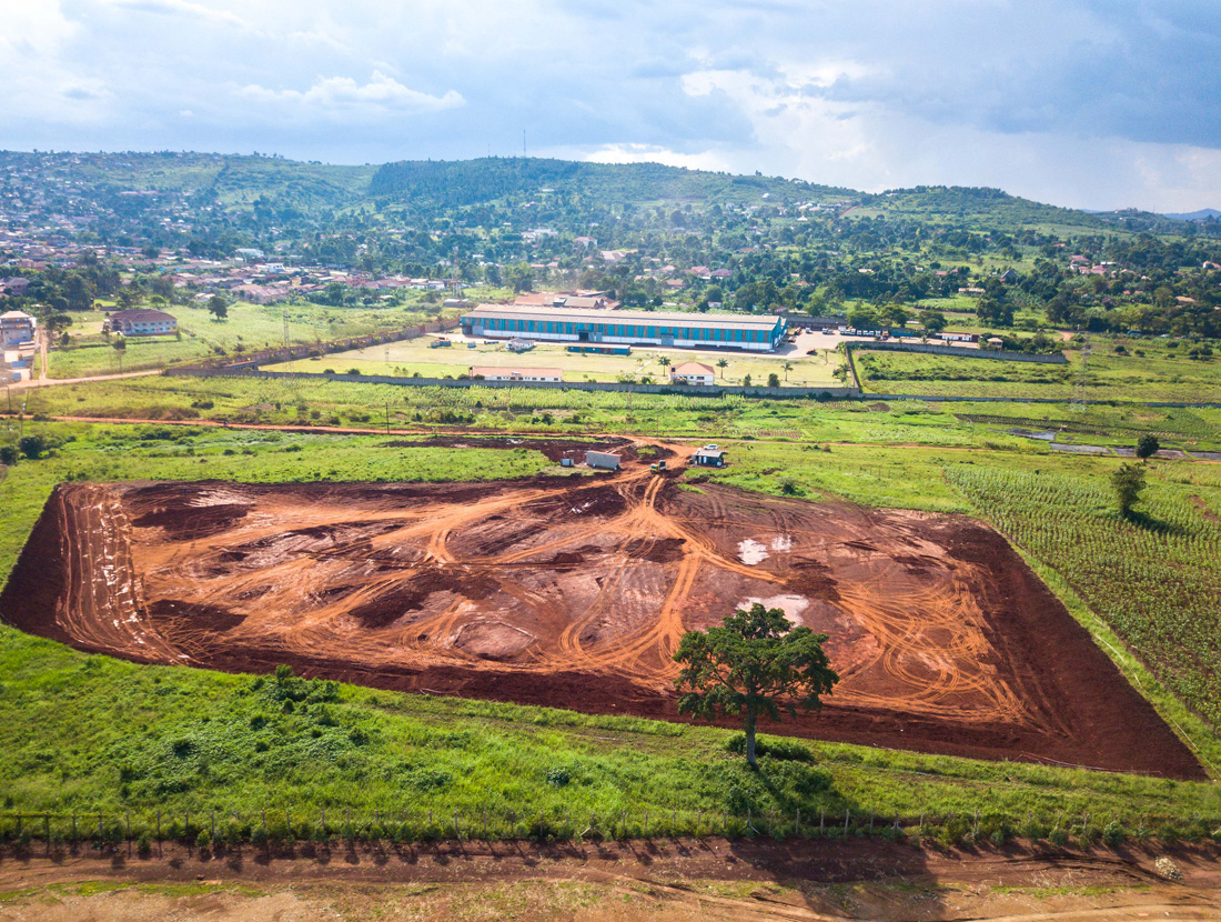 De Heus Uganda groundbreaking ceremony for aquafeed plant